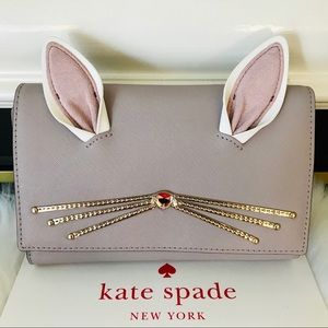kate spade | Bags | Rabbit Winni Hop To It Nouveaux Kate Spade Bunny ...